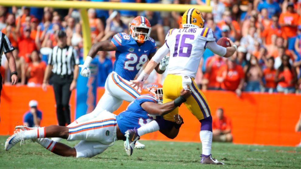 Punto extra fallado, la diferencia en la victoria de LSU en Florida