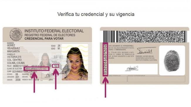 INE pide renovar credencial con mas de 10 años de antigüedad