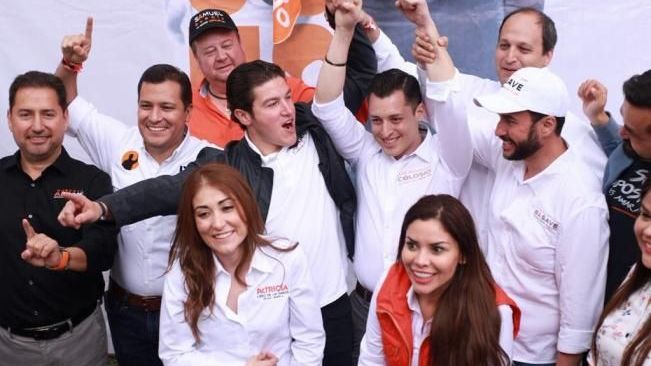 Hijo de Colosio arranca campaña en NL