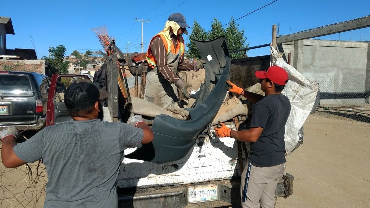 Anuncian recolección de basura voluminosa