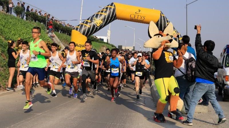 Gran fiesta deportiva en el "CETYS Fun & Run 2018"