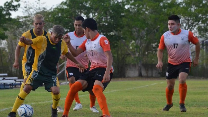 Cimarrones de soccer varonil regresan con el pie derecho a la Universiada