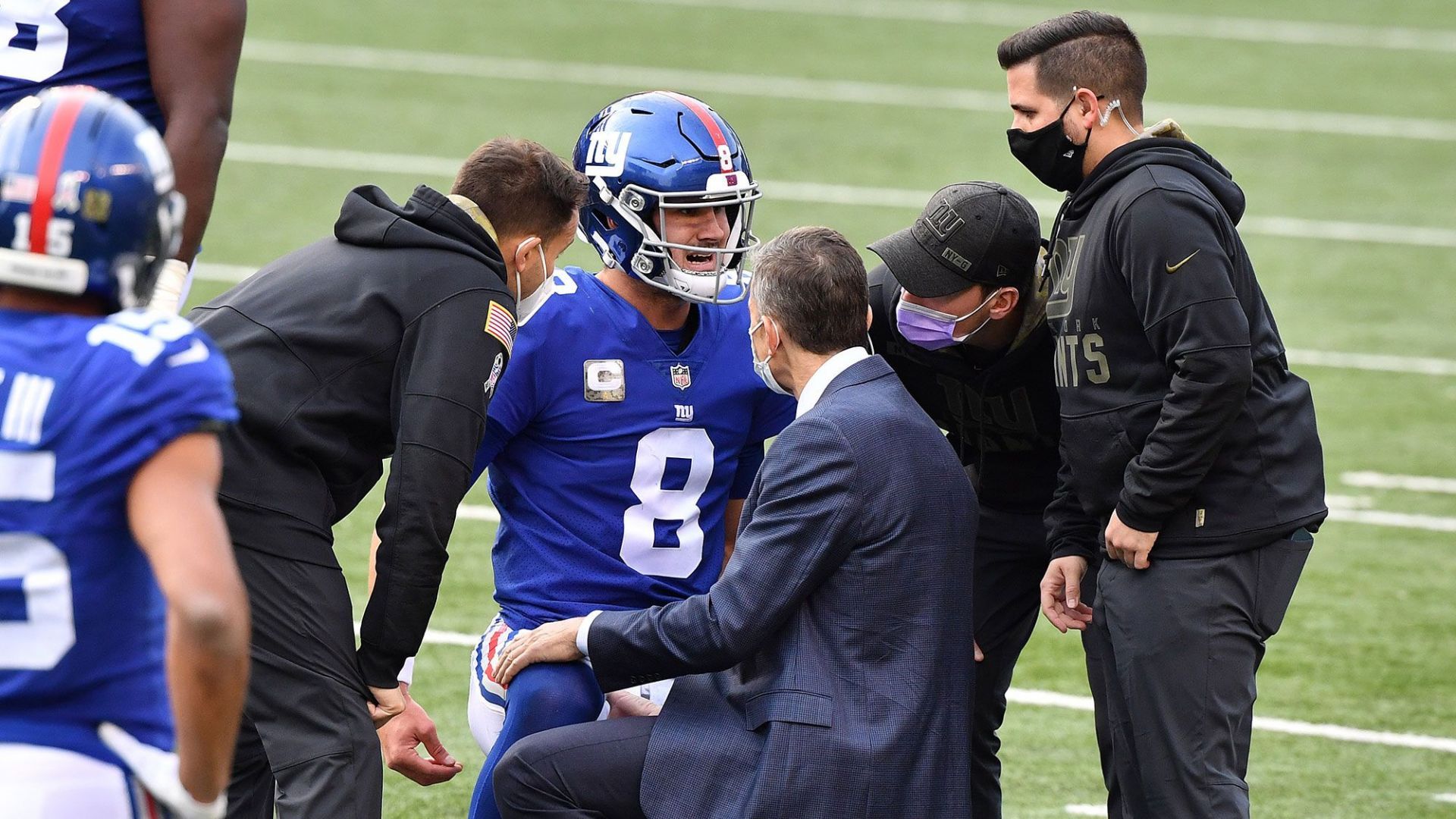 Lesión de Daniel Jones no es tan grave como aparentaba