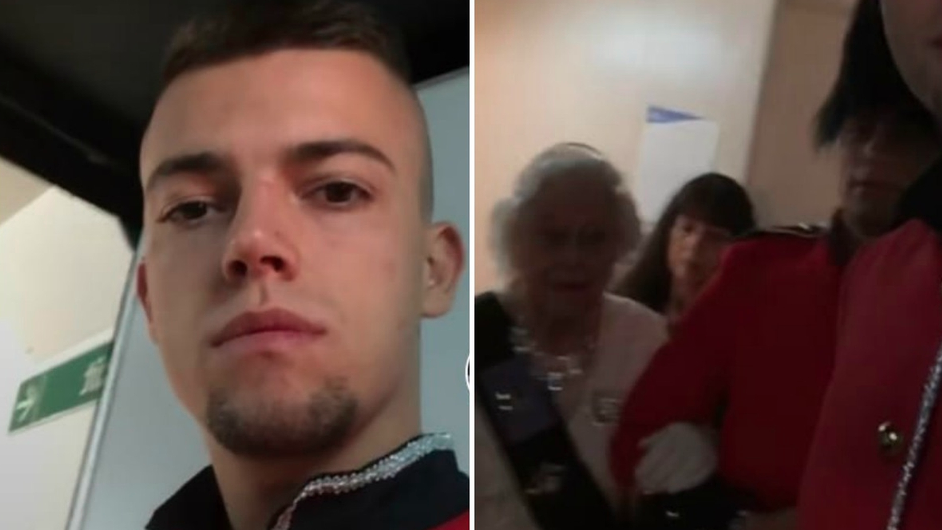 ¿La reina Isabel en TikTok? Guardia real presume foto con la monarca