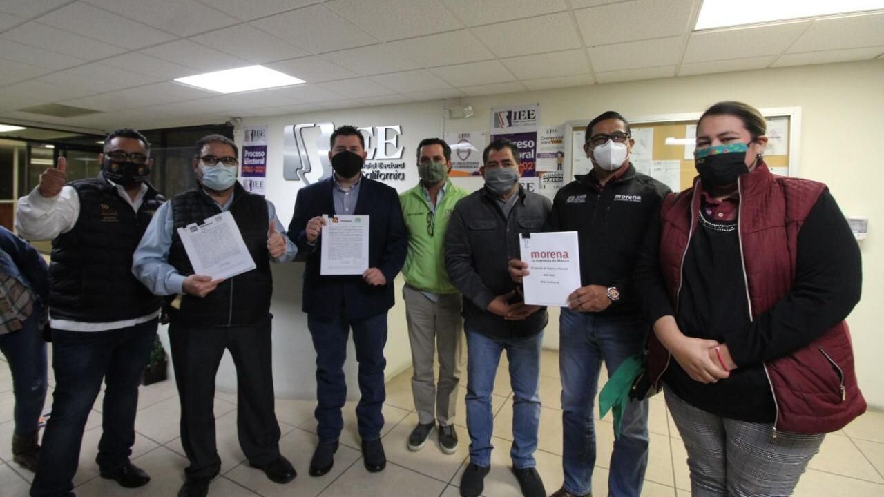 Alianza MORENA, PT y Verde sólo para gobernador, Mexicali y Ensenada