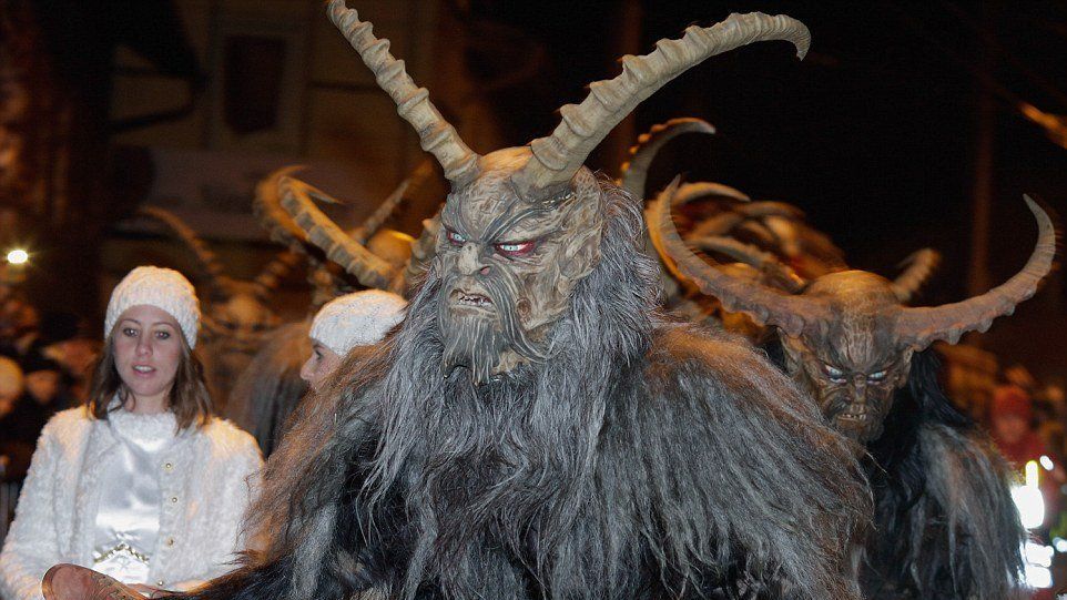 Krampus, este es el oscuro origen de la Navidad