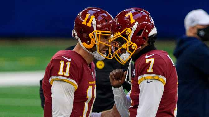 Alex Smith brinda su apoyo a Dwayne Haskins