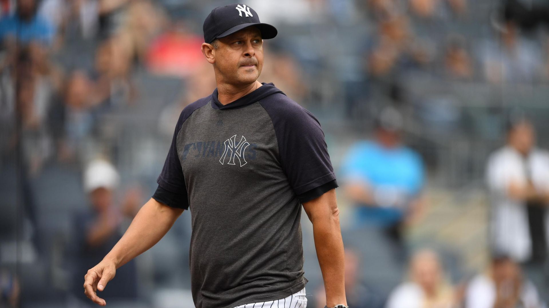 Aaron Boone ve a su equipo como candidato a título