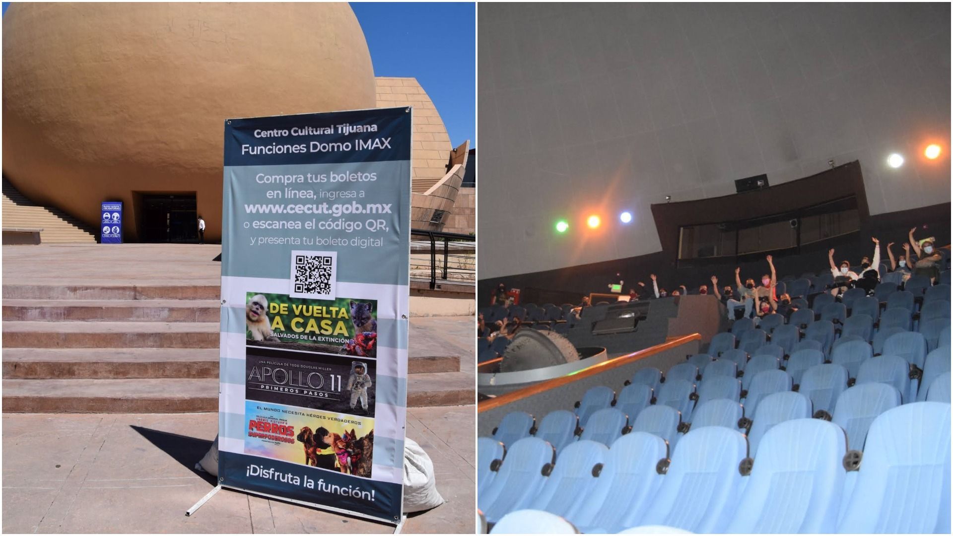 CECUT reabre las puertas del Domo IMAX con 3 películas