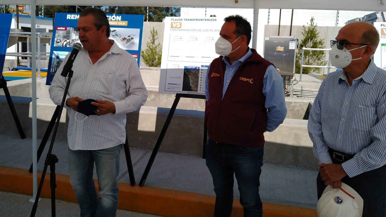 CESPT inaugurará planta de bombeo para evitar contaminación de playas