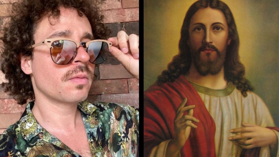 Critican a Luisito Comunica por borrar cara de ‘Jesucristo’ y ...
