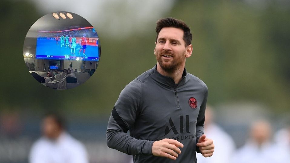 Messi impacta a todos con su televisor-espejo: cómo funciona