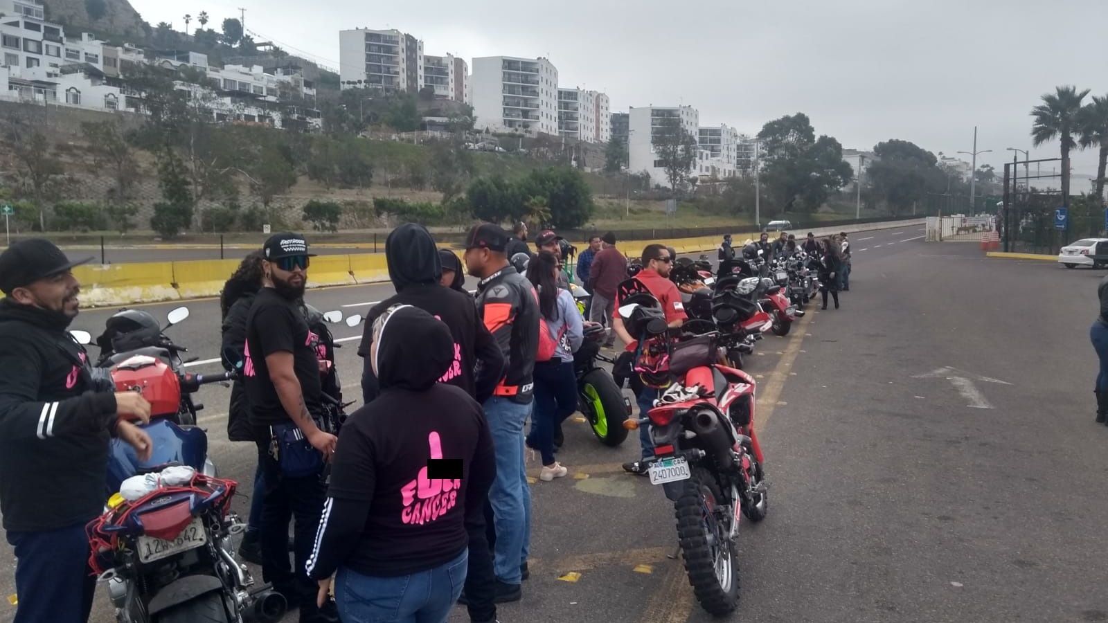 VIDEOS: Arranca Rodada Rosa por la vida