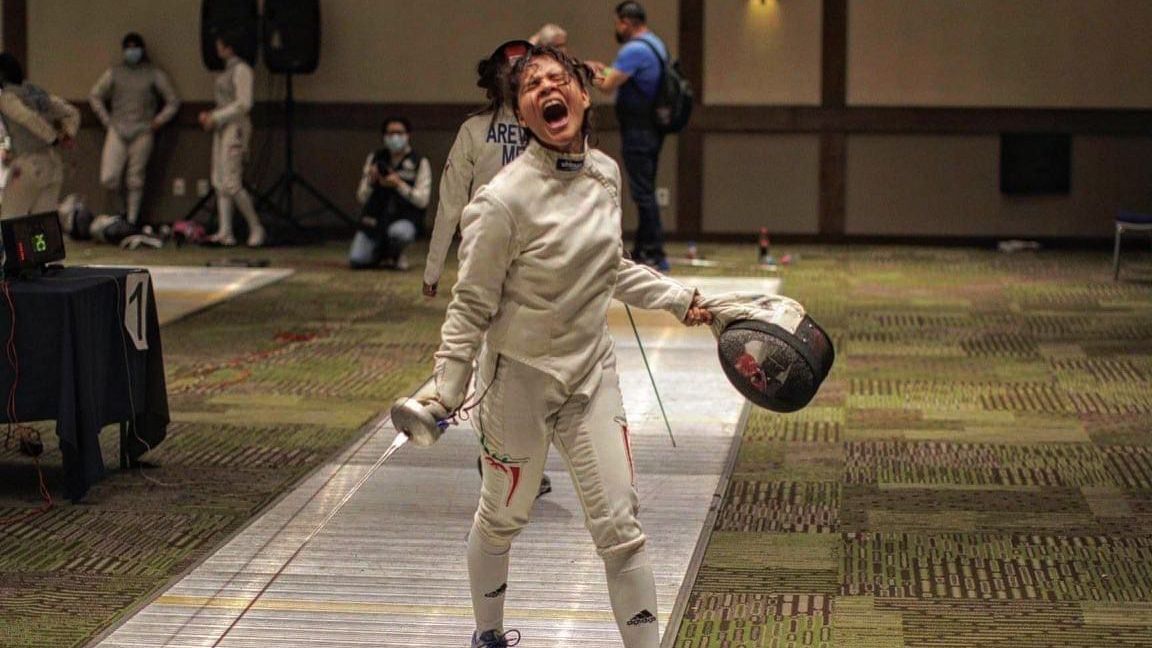 Mexicana dentro del top 10 mundial en esgrima