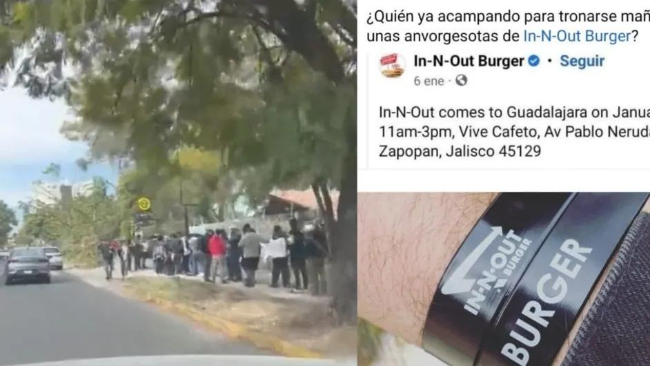 In-N-Out llega a México y causa furor evento promocional