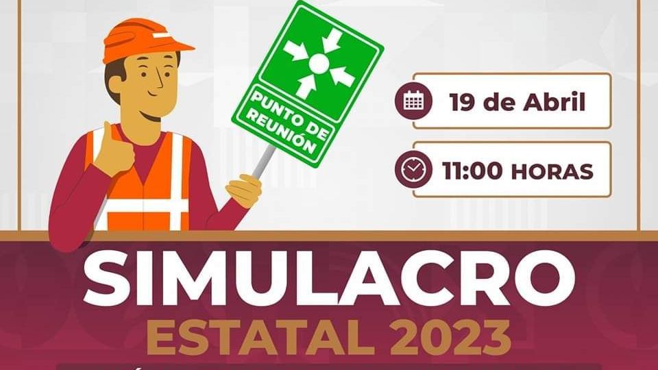 Este miércoles será el primer Simulacro Nacional