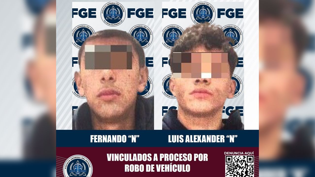 Vinculan a proceso a dos sujetos por robo de vehículo con violencia